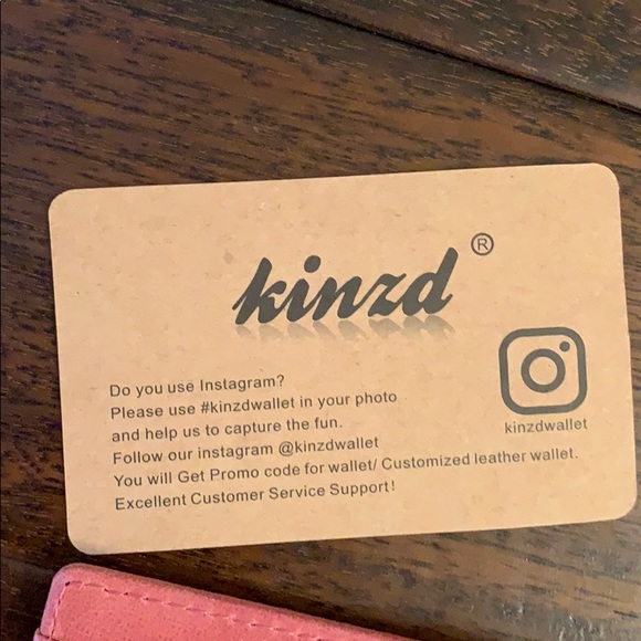 kinzd | Accessories | Kinzd Slim Wallet With Rfid Protection | Poshmark